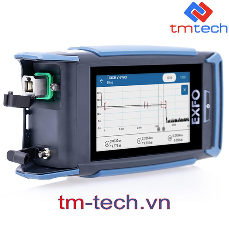 Máy đo cáp quang OTDR mini EXFO AXS-130 39/38dB mới nhất 2025